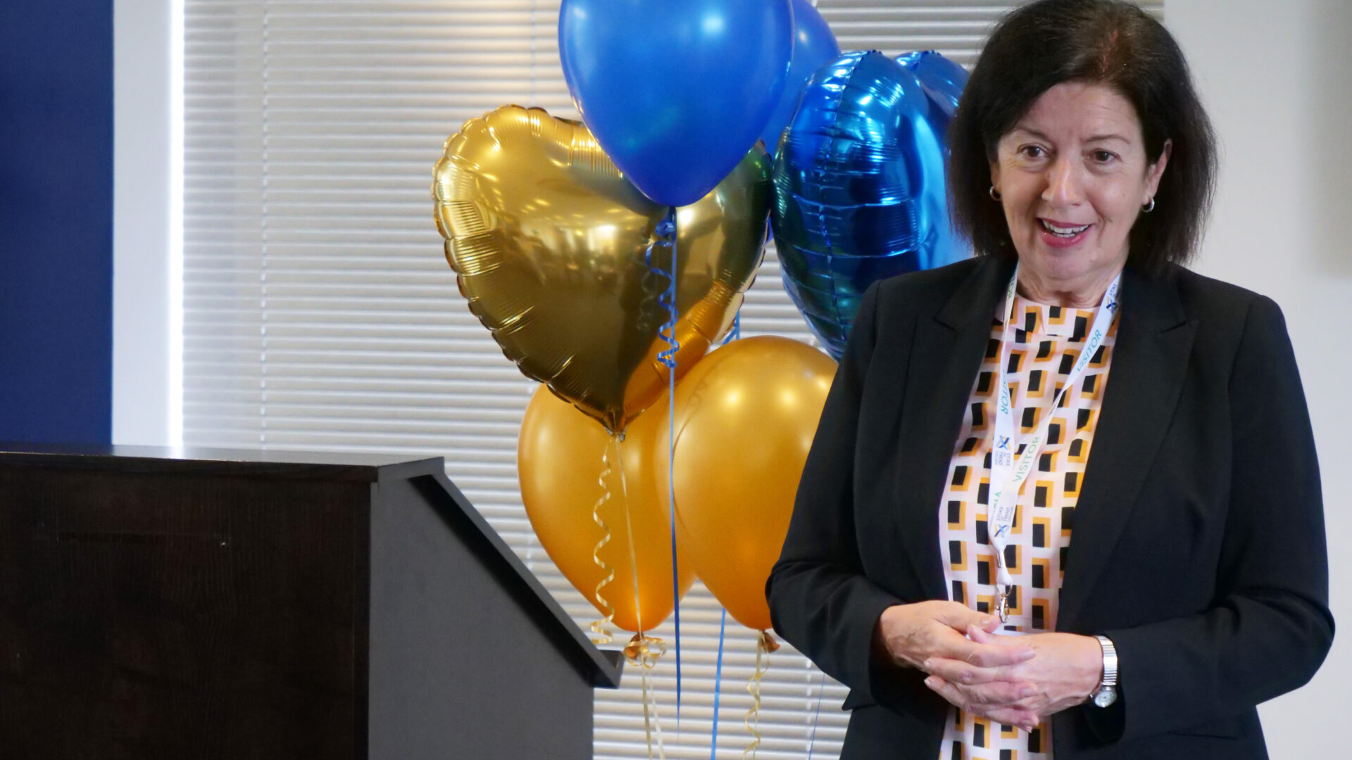 Jo Gideon MP presents awards at cutting edge campus :Stoke-on-Trent College