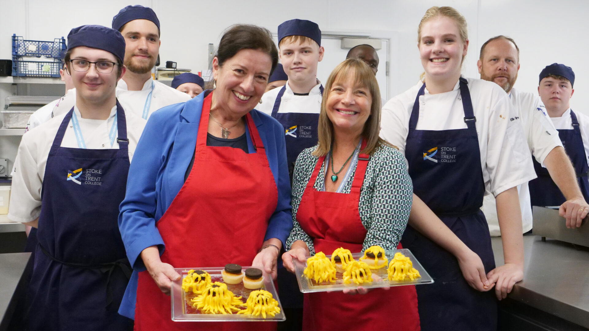 MP in ‘cake off’ challenge at opening of new pastry kitchen :Stoke-on ...